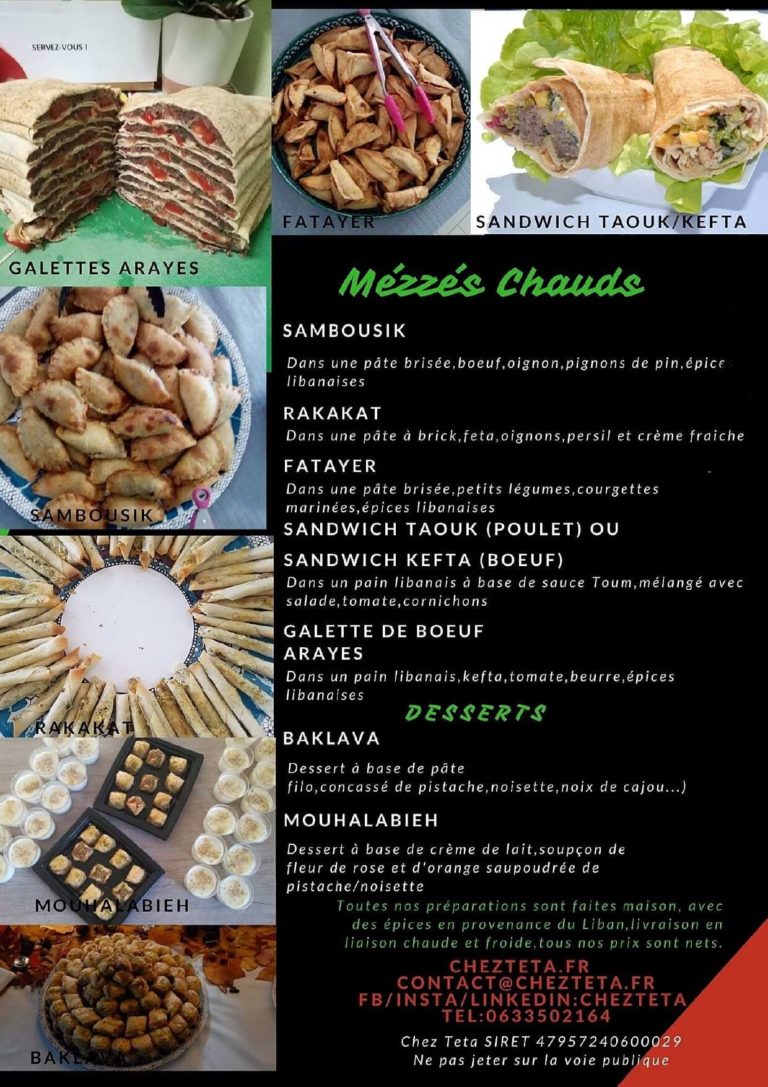 Chez Teta – Spécialités Libanaises